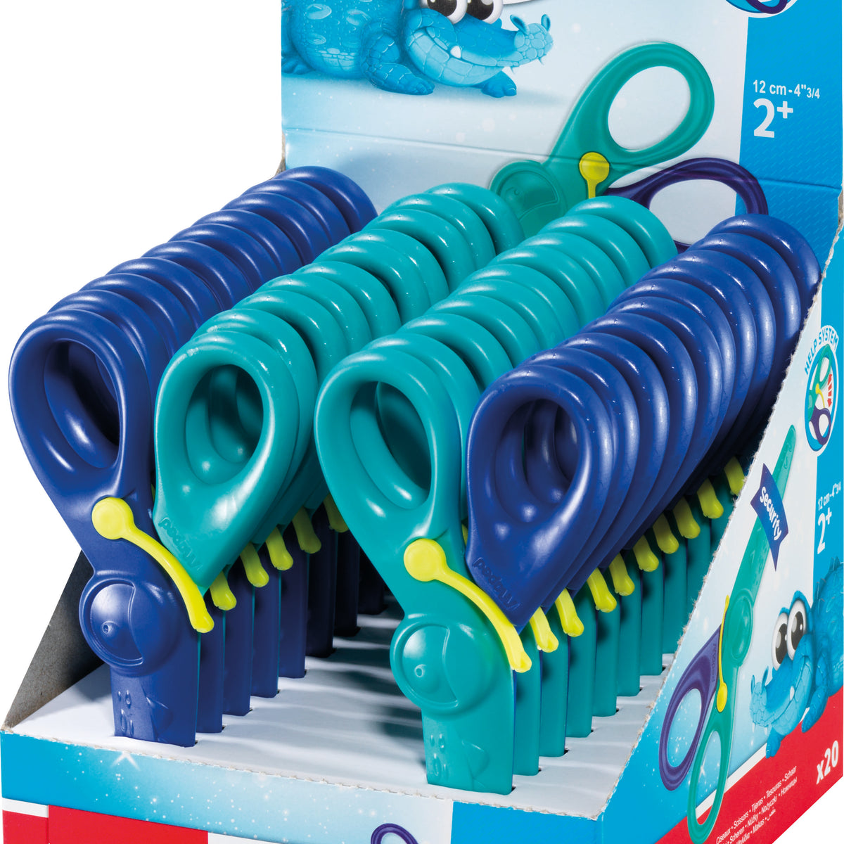 KidiCut Spring-Assisted Scissors 4.75" – Enchanted Forest Toy Shoppe