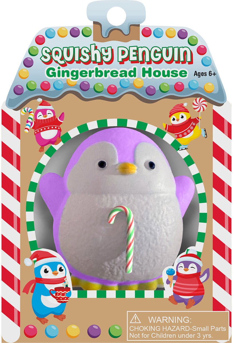 Squishy Penguin Gingerbread House – Enchanted Forest Toy Shoppe